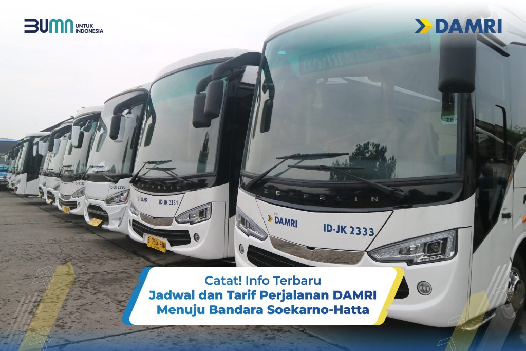 Jadwal Bus Damri Bandara Soekarno-Hatta - RuteBus.id